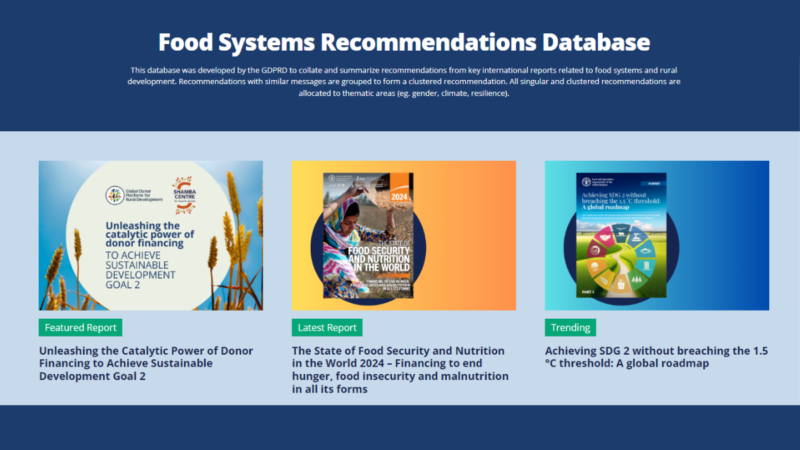 Global Donor Platform for Rural Development